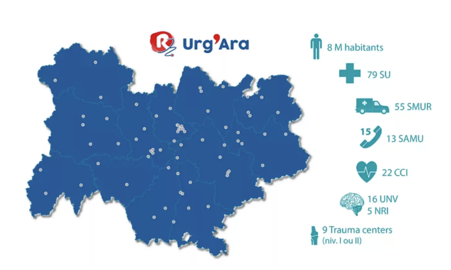 Présentation de la région - Urg'ARA